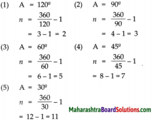 Maharashtra Board Class 9 Science Solutions Chapter 11 Reflection of ...