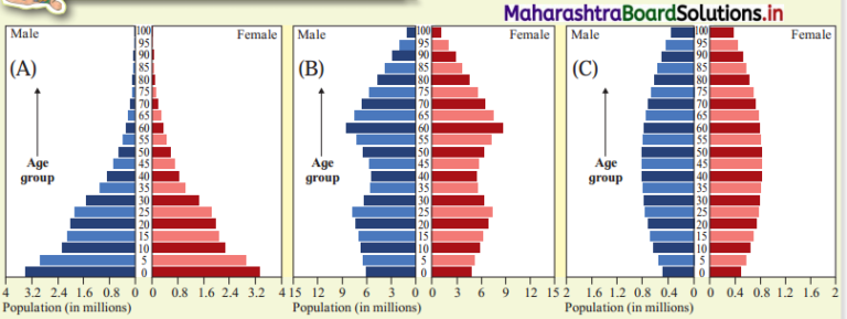 Maharashtra Board Class 12 Geography Solutions Chapter 2 Population ...