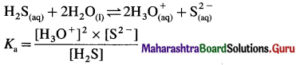 Maharashtra Board Class 12 Chemistry Solutions Chapter 3 Ionic Equilibria – Maharashtra Board ...