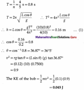 Maharashtra Board Class 12 Physics Solutions Chapter 1 Rotational ...