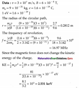 Maharashtra Board Class 12 Physics Solutions Chapter 10 Magnetic Fields ...